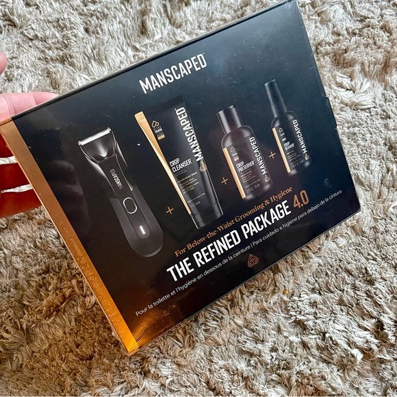 Bath | Manscaped The Refined Package 4 Shaving Set New Unopened | Poshmark